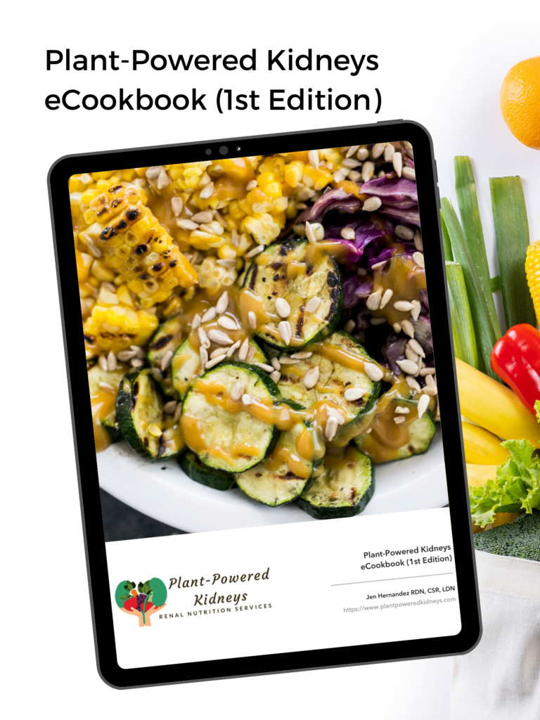 Plant-Powered Kidneys Cookbooks